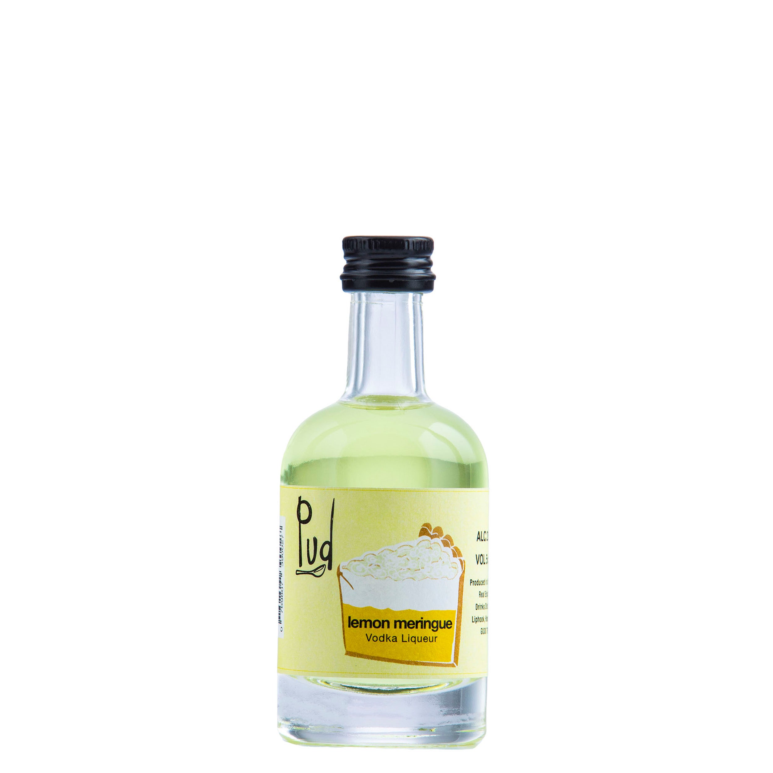 Pud Lemon Meringue Vodka Liqueur 5cl – puddrinks
