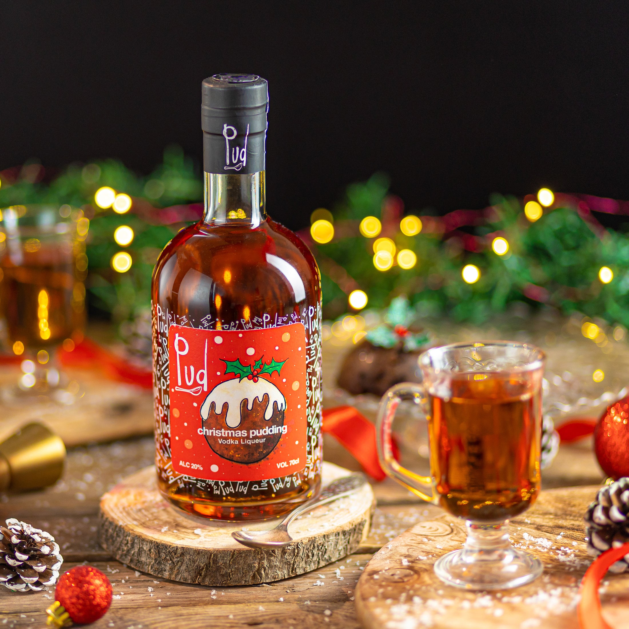 Pud Christmas Pudding Vodka Liqueur 70cl – puddrinks